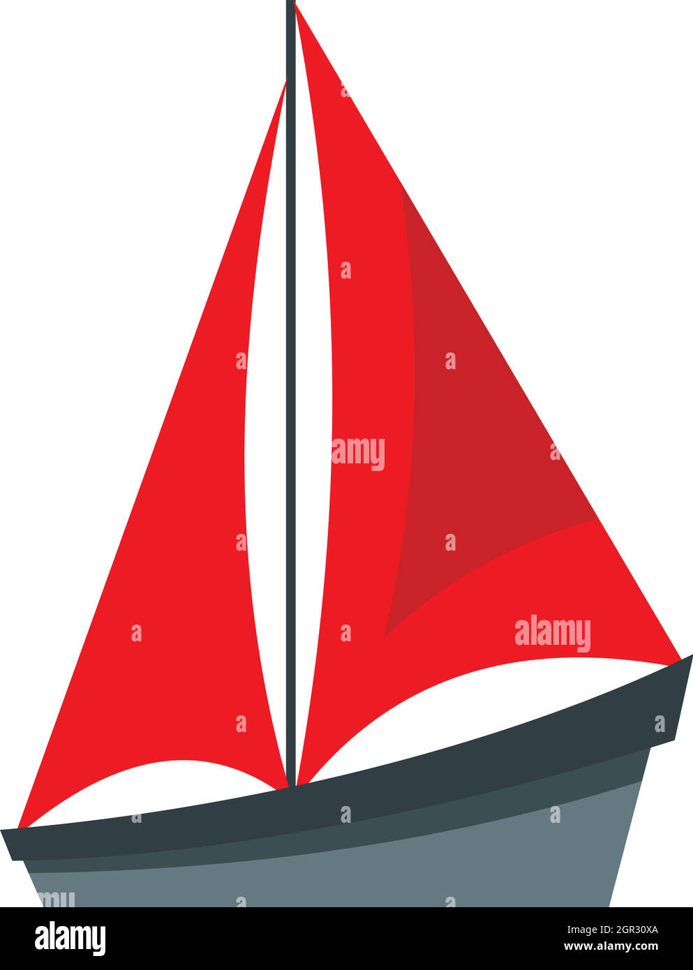 Small boat cruise Stock Vector Images - Alamy