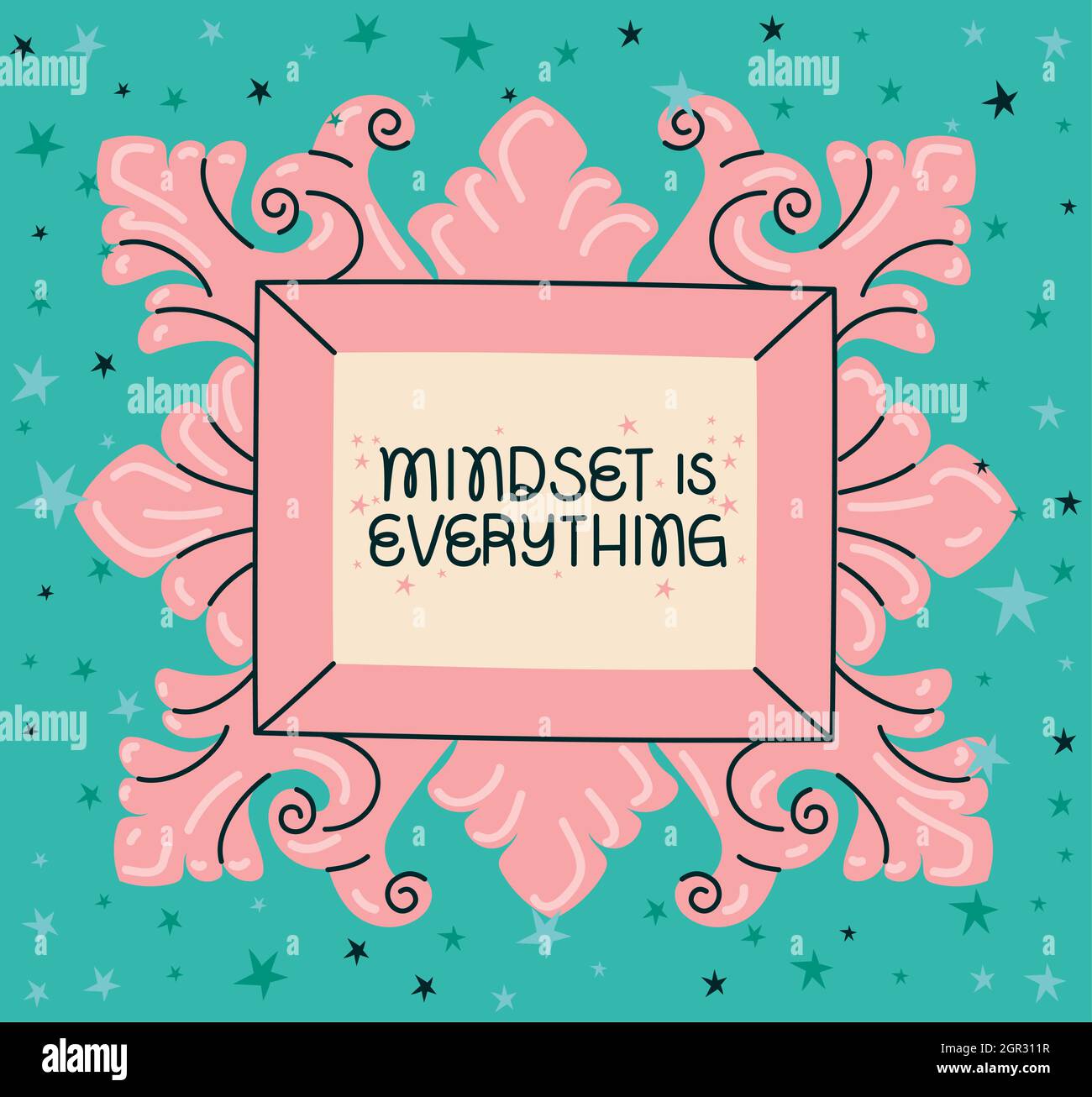 statement lettering design Stock Vector Image & Art - Alamy