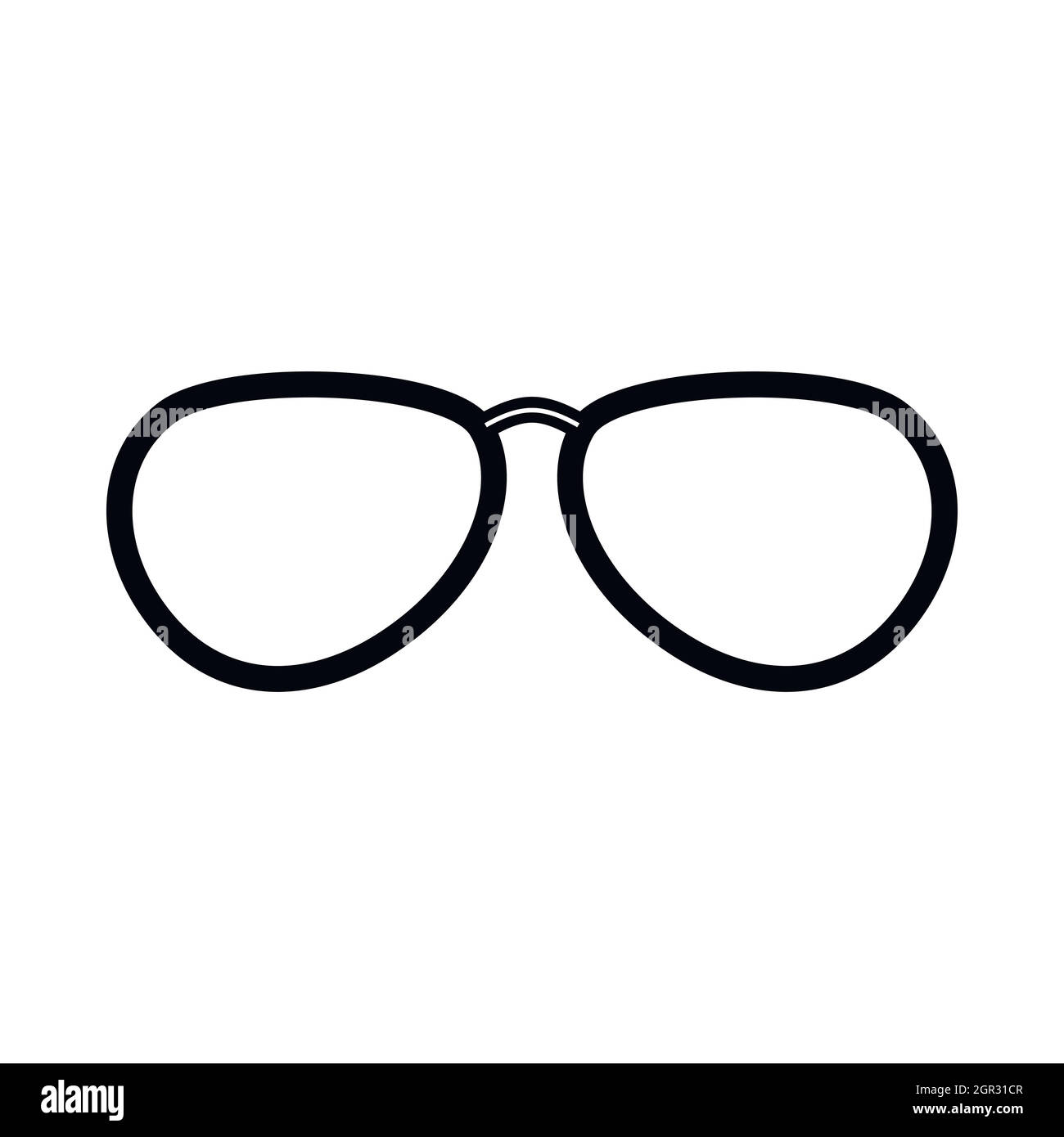 Cool glasses optical line Cut Out Stock Images & Pictures - Alamy