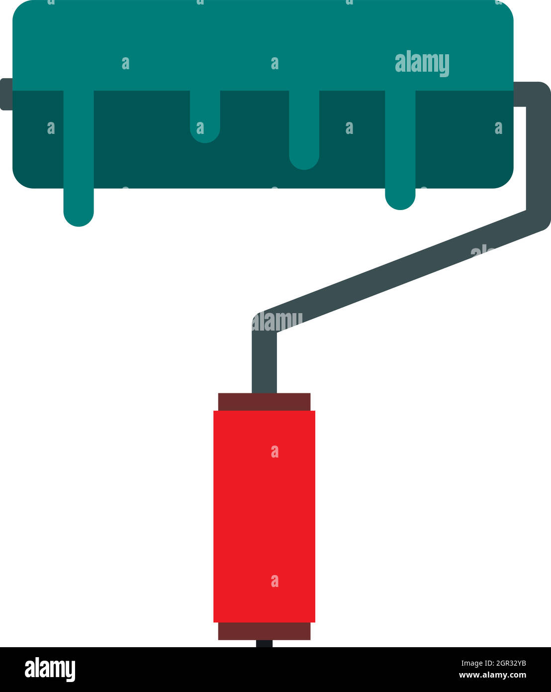 Web designer job flat Stock Vector Images - Alamy