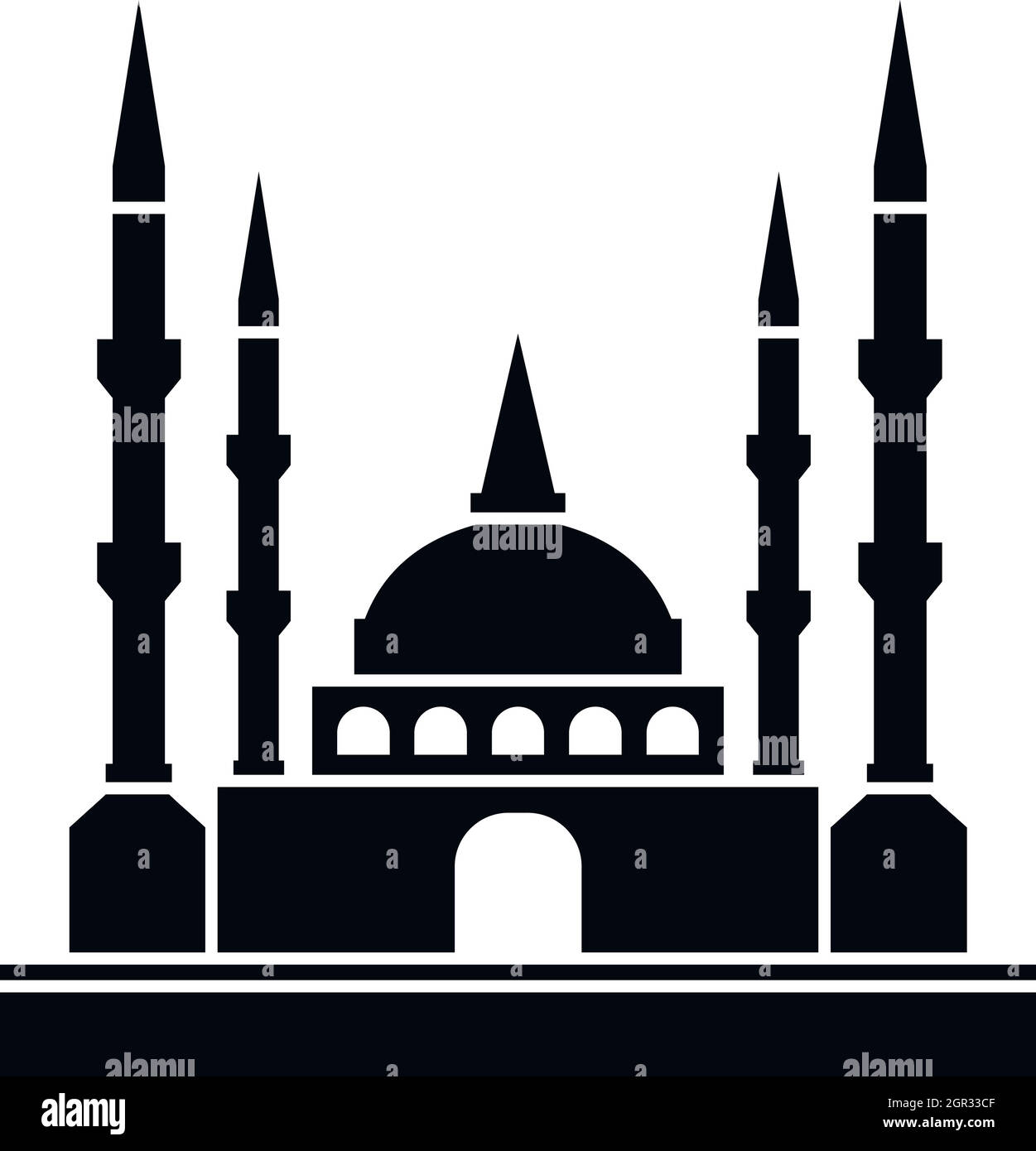 Mosque icon hi-res stock photography and images - Alamy