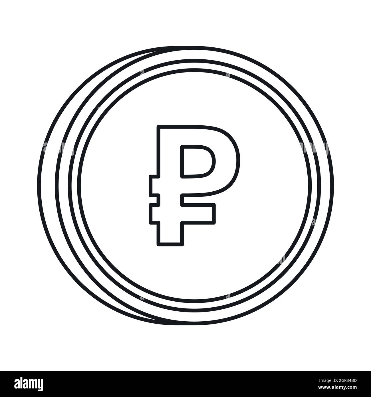 Russian money ruble business Stock Vector Images - Alamy