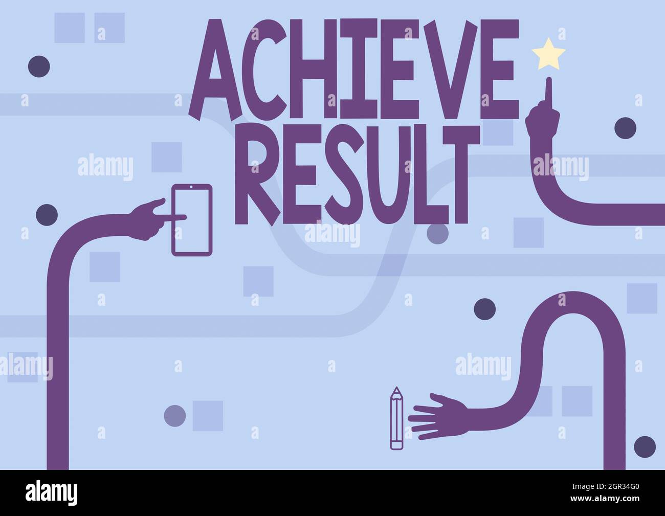Conceptual display Achieve Result. Business approach Accomplishment ...