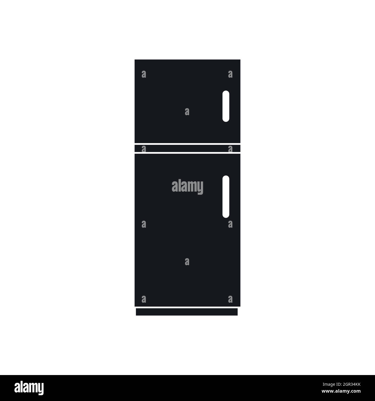 Refrigerator icon, simple style Stock Vector Image & Art - Alamy