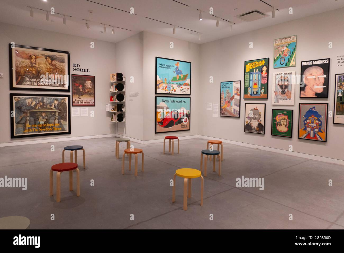 New york exhibition poster hi-res stock photography and images - Alamy