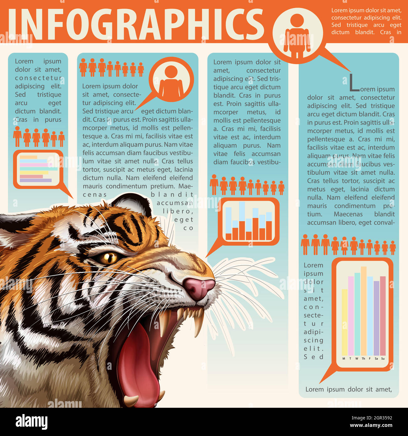 Infochart showing statistic Stock Vector Images - Alamy