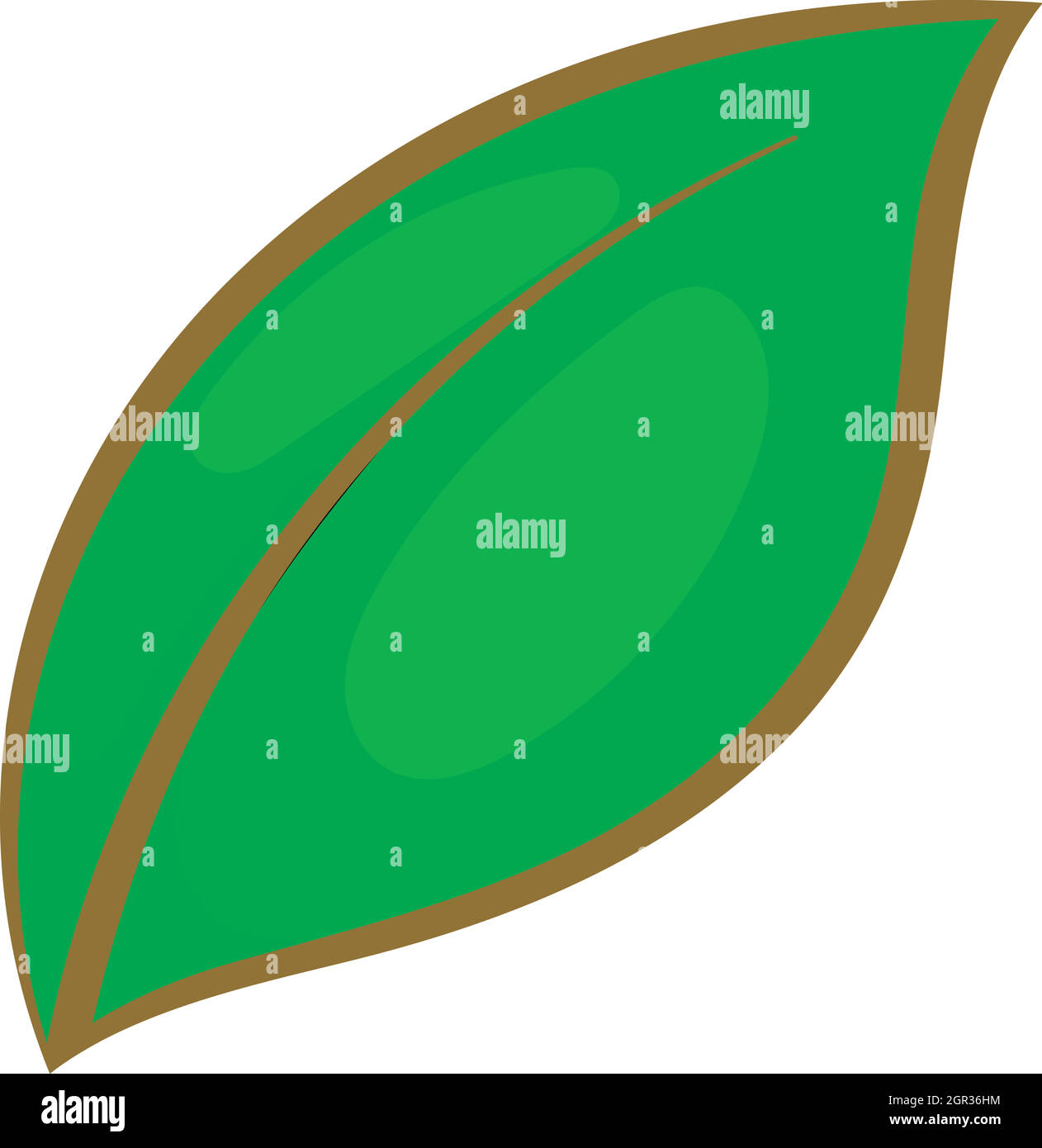 Cartoon leaf symbol hi-res stock photography and images - Alamy