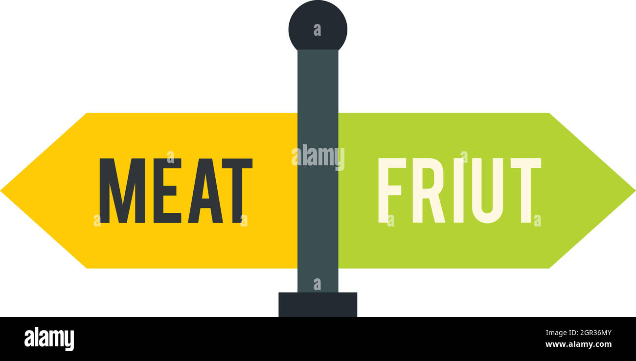 Signs of products in store icon, flat style Stock Vector Image & Art ...