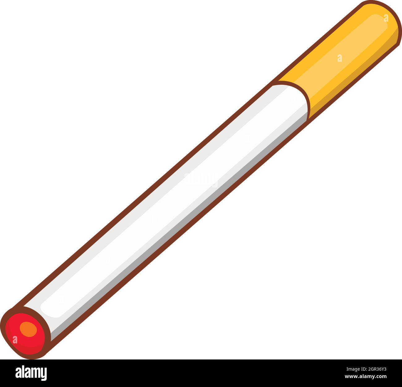 Cartoon cigarette hi-res stock photography and images - Alamy