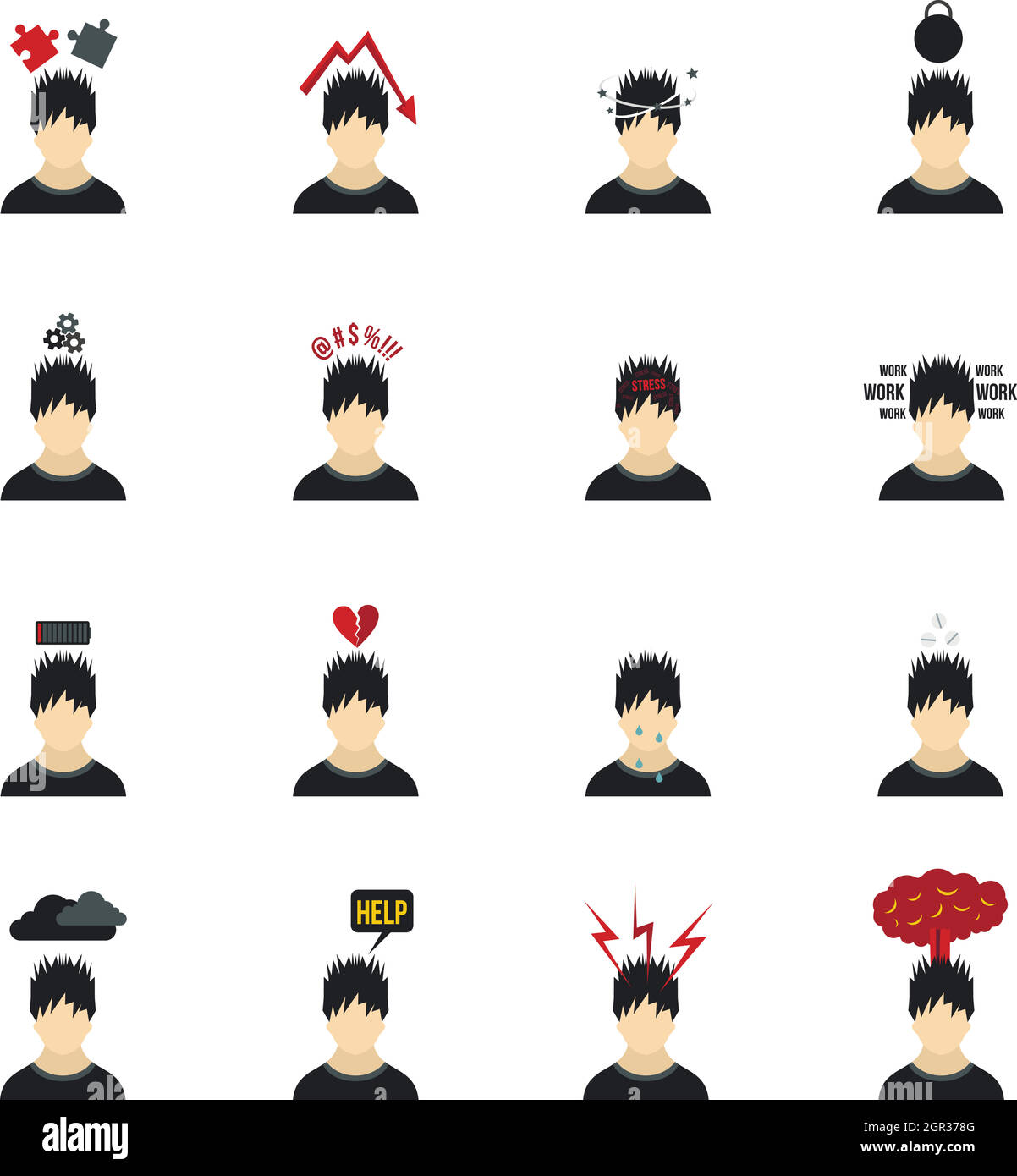 Fear pill Stock Vector Images - Alamy