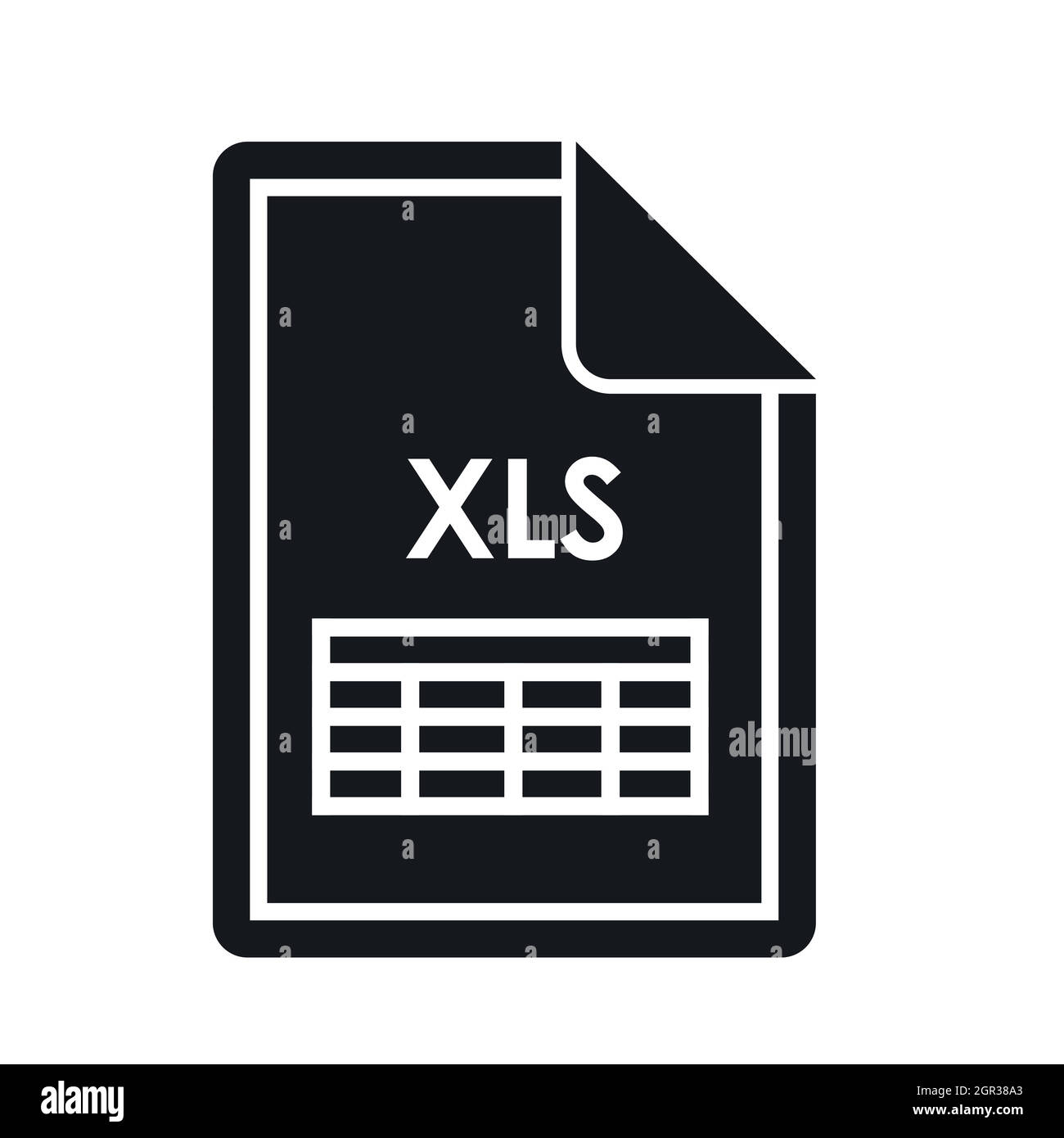 File XLS icon, simple style Stock Vector Image & Art - Alamy