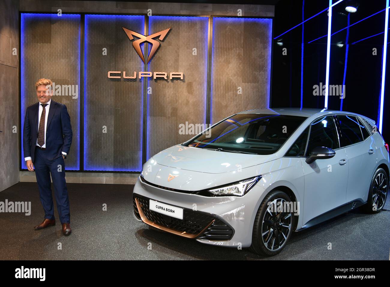 Barcelona, Spain. 30th Sep, 2021. Wayne Griffiths CEO of Seat and Cupra ...