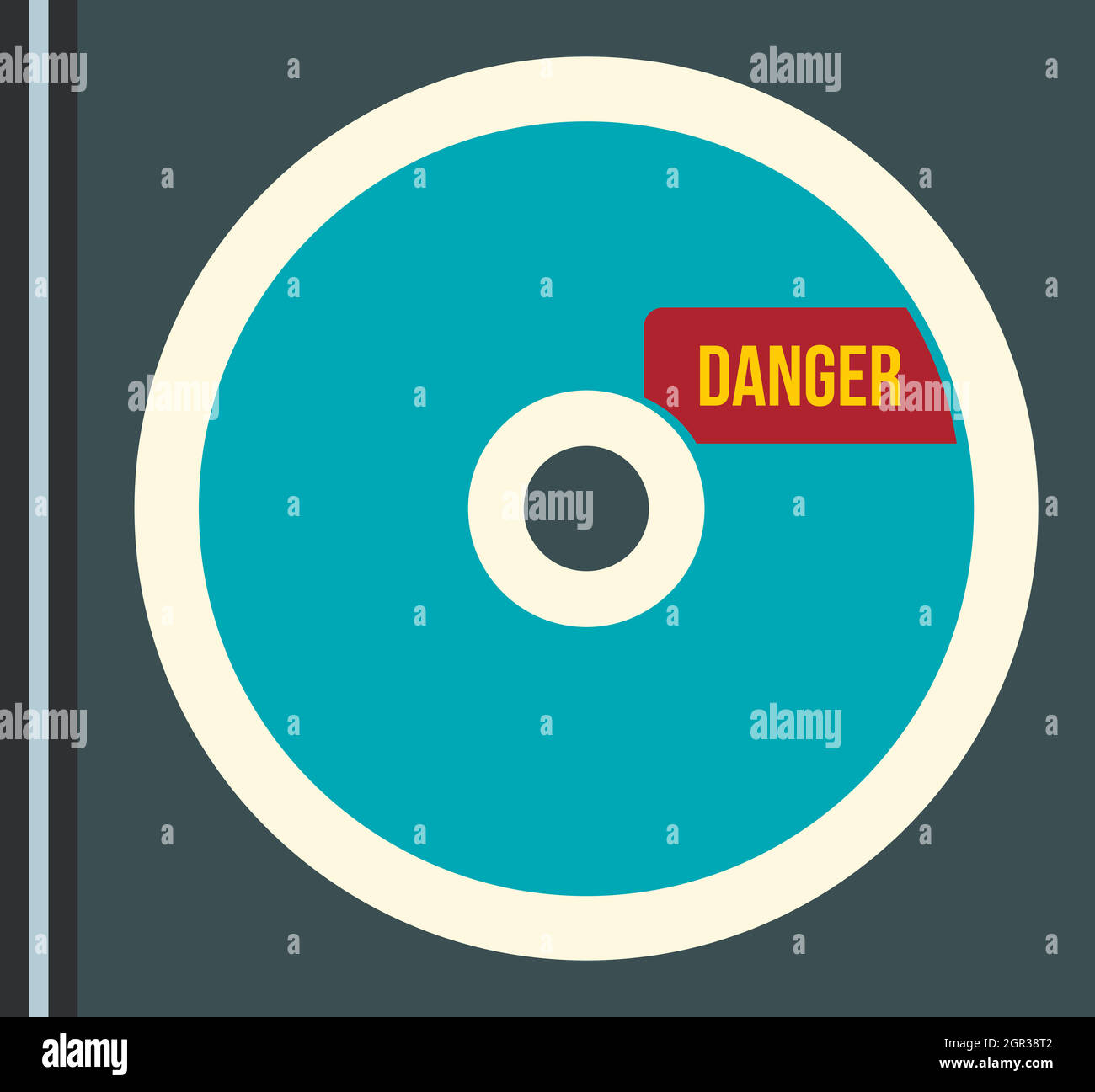 White disk Stock Vector Images - Alamy