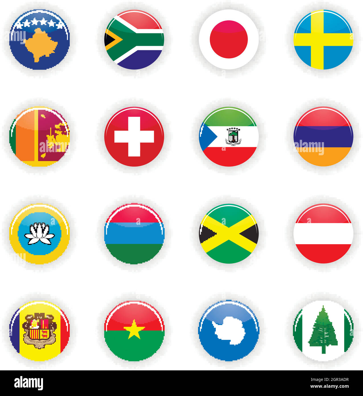 South africa japan national flags hi-res stock photography and images ...