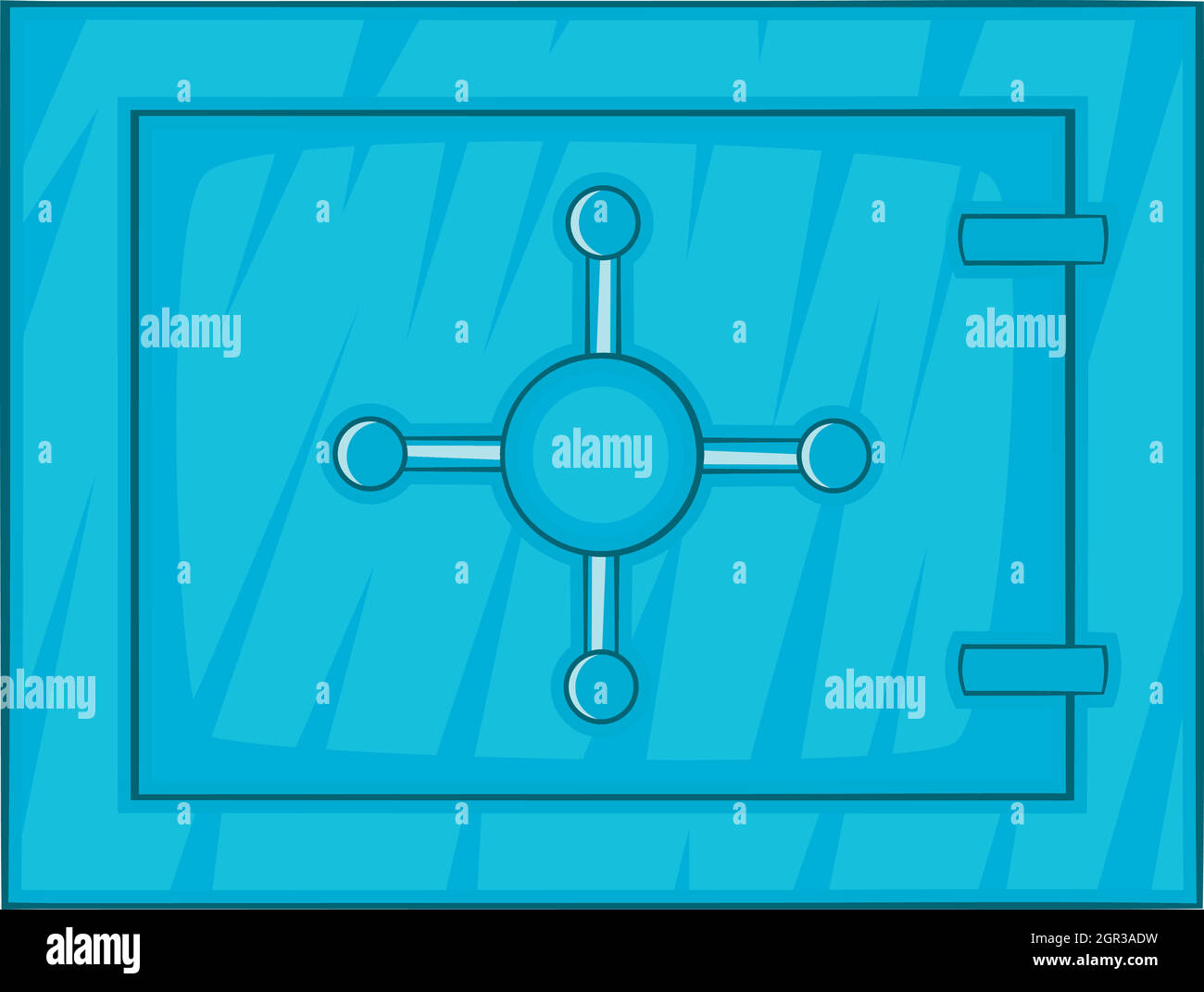 Safe icon in cartoon style Stock Vector Image & Art - Alamy