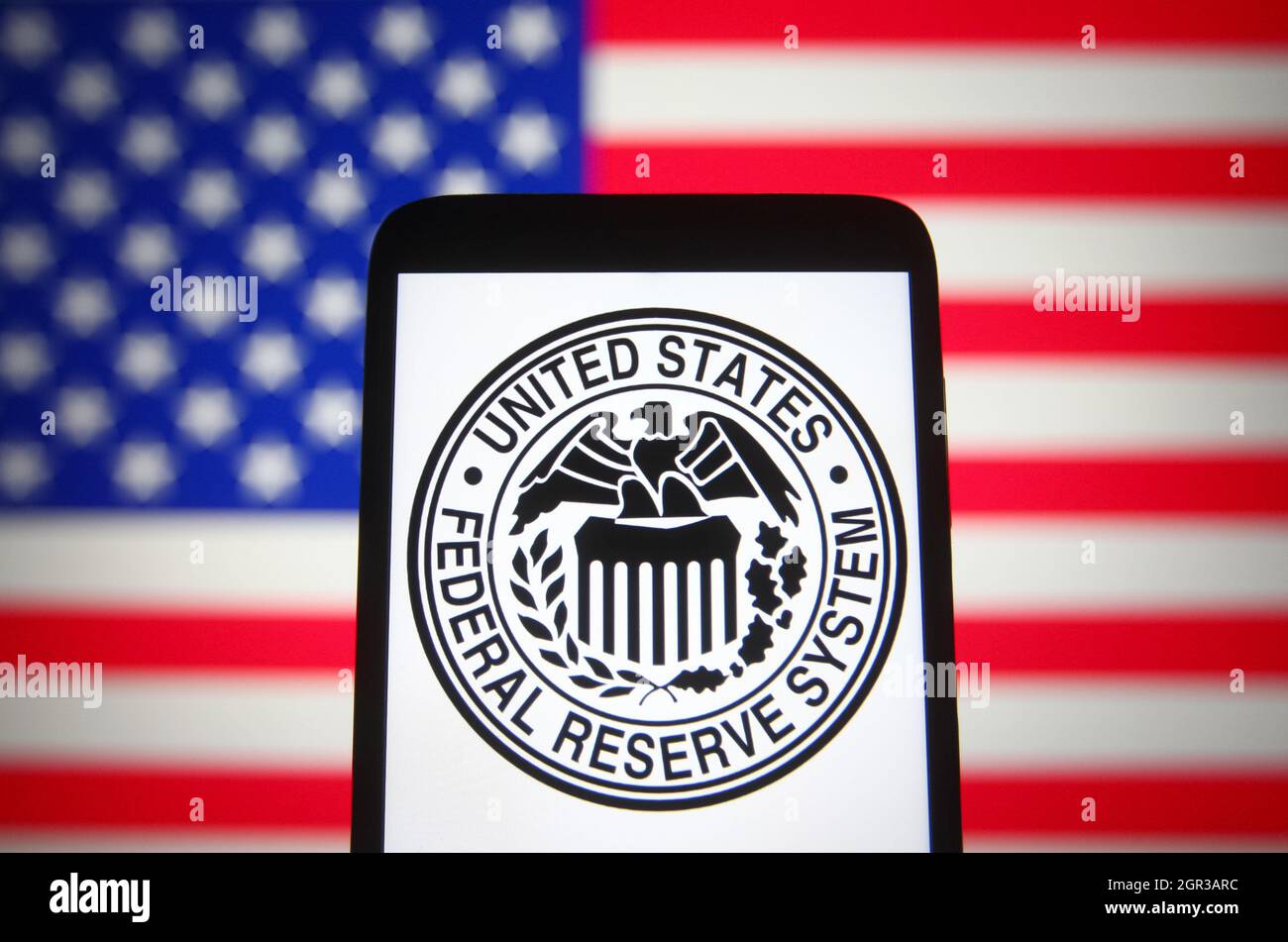 The federal reserve logo hi-res stock photography and images - Alamy