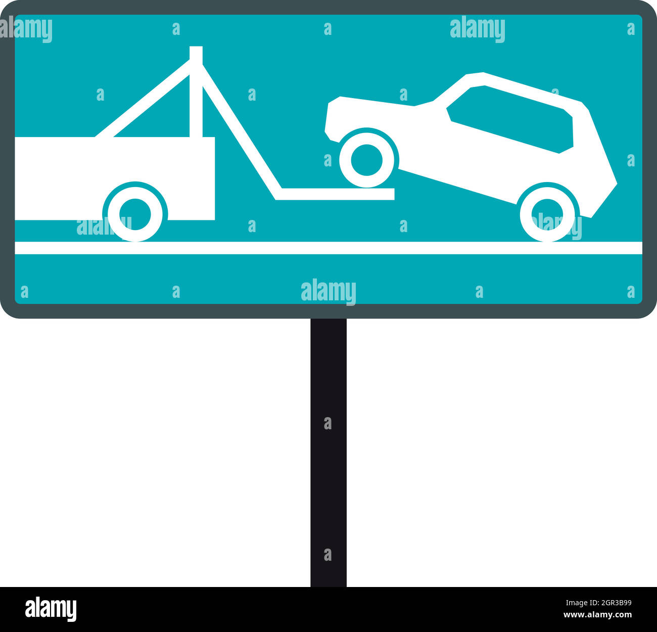 Towing instructions Stock Vector Images - Alamy