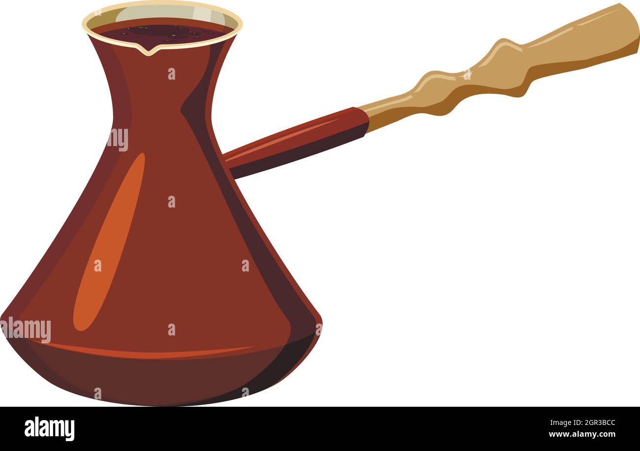 Coffee pot icon cartoon Cut Out Stock Images & Pictures - Alamy