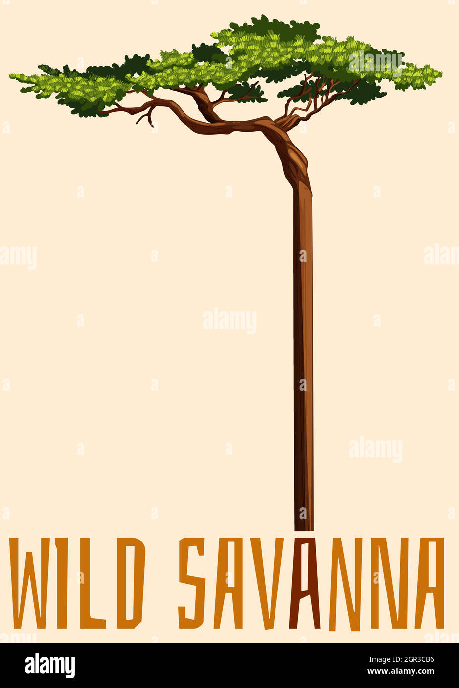 Savanna plant Stock Vector Images - Alamy
