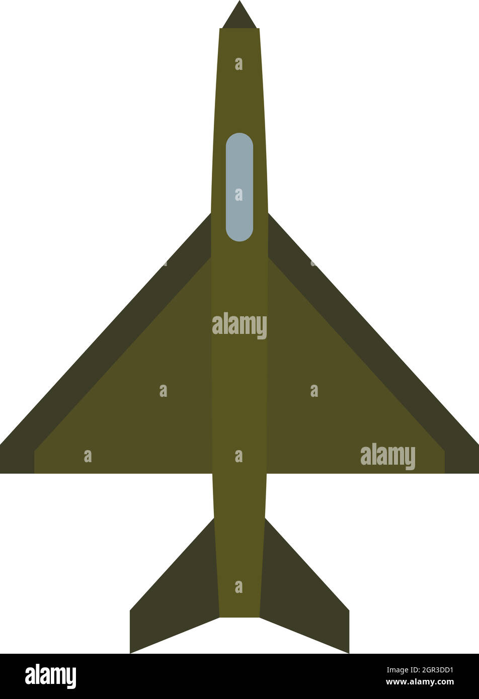 Military aircraft icon, flat style Stock Vector Image & Art - Alamy
