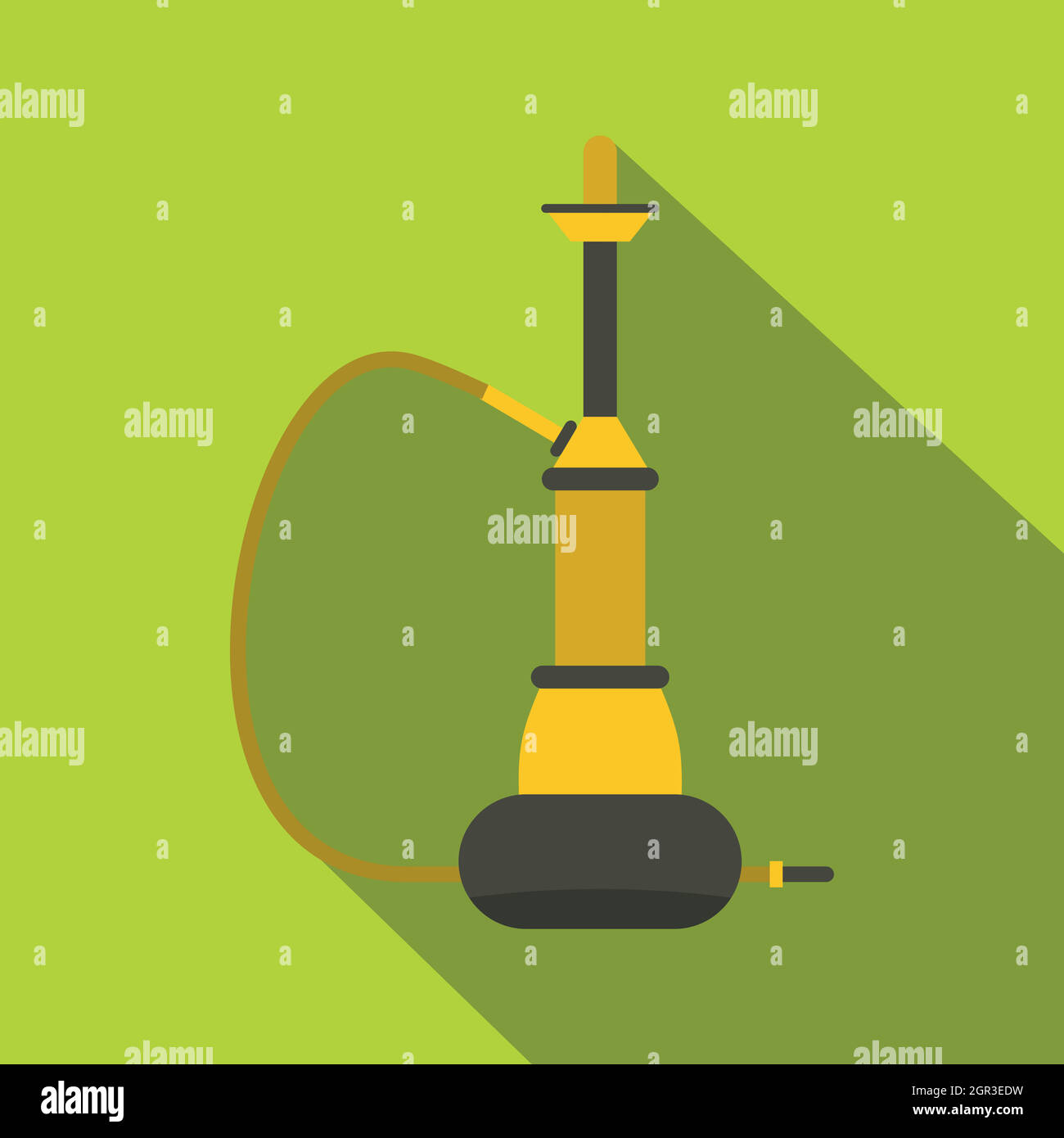 Turkish hookah icon flat Stock Vector Images - Alamy