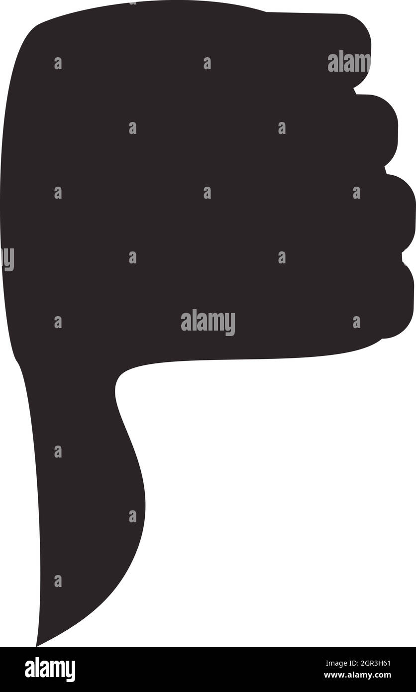 Dislike icon simple element Stock Vector Images - Alamy