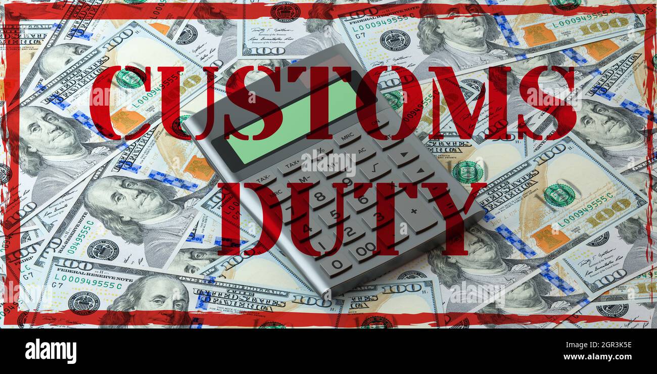 Custom duty hi-res stock photography and images - Alamy