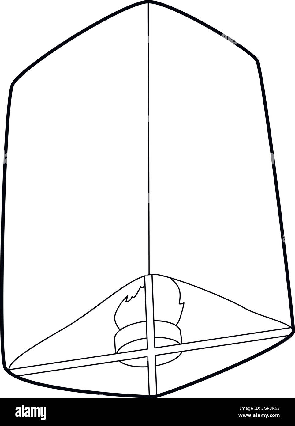 Vintage style lantern Stock Vector Images - Alamy