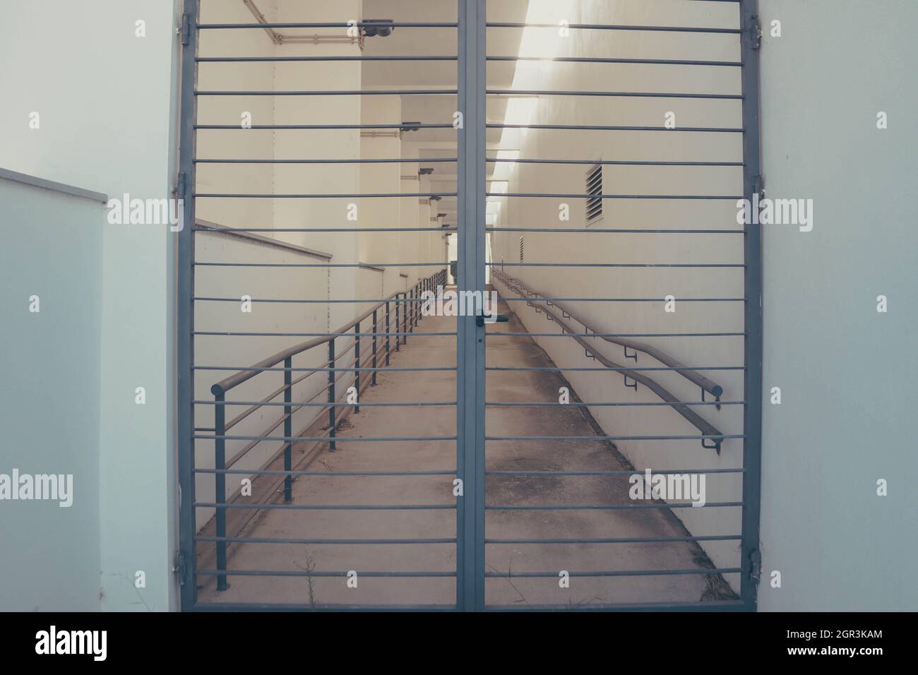 Gate perspective High Resolution Stock Photography and Images - Alamy
