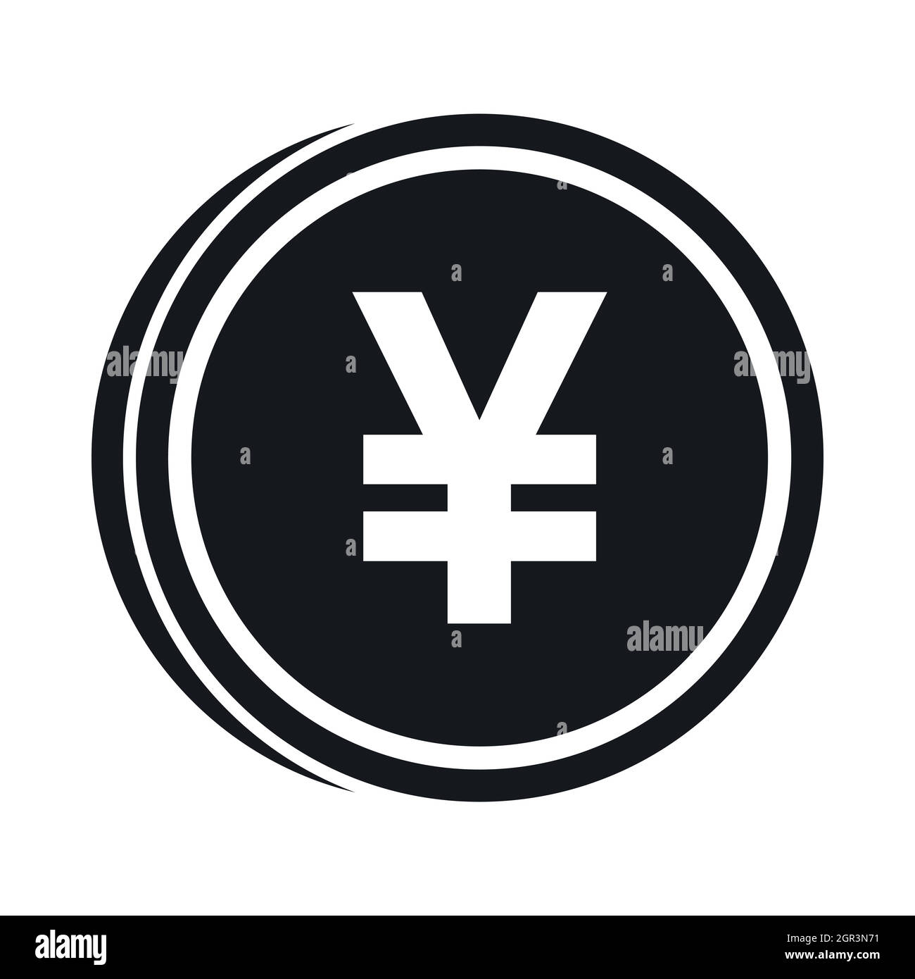 Yen icon Cut Out Stock Images & Pictures - Alamy