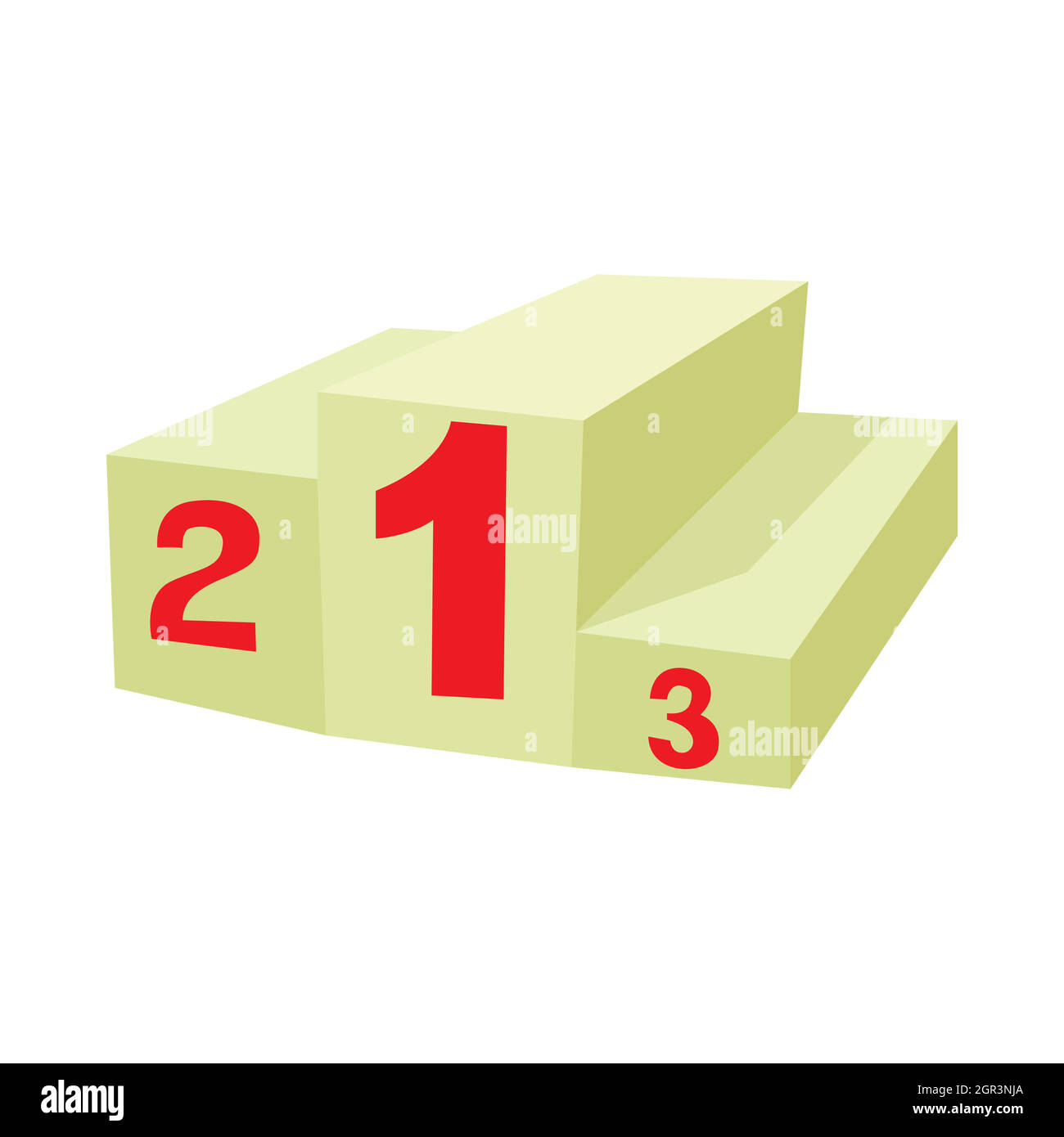 Prize podium icon, cartoon style Stock Vector Image & Art - Alamy