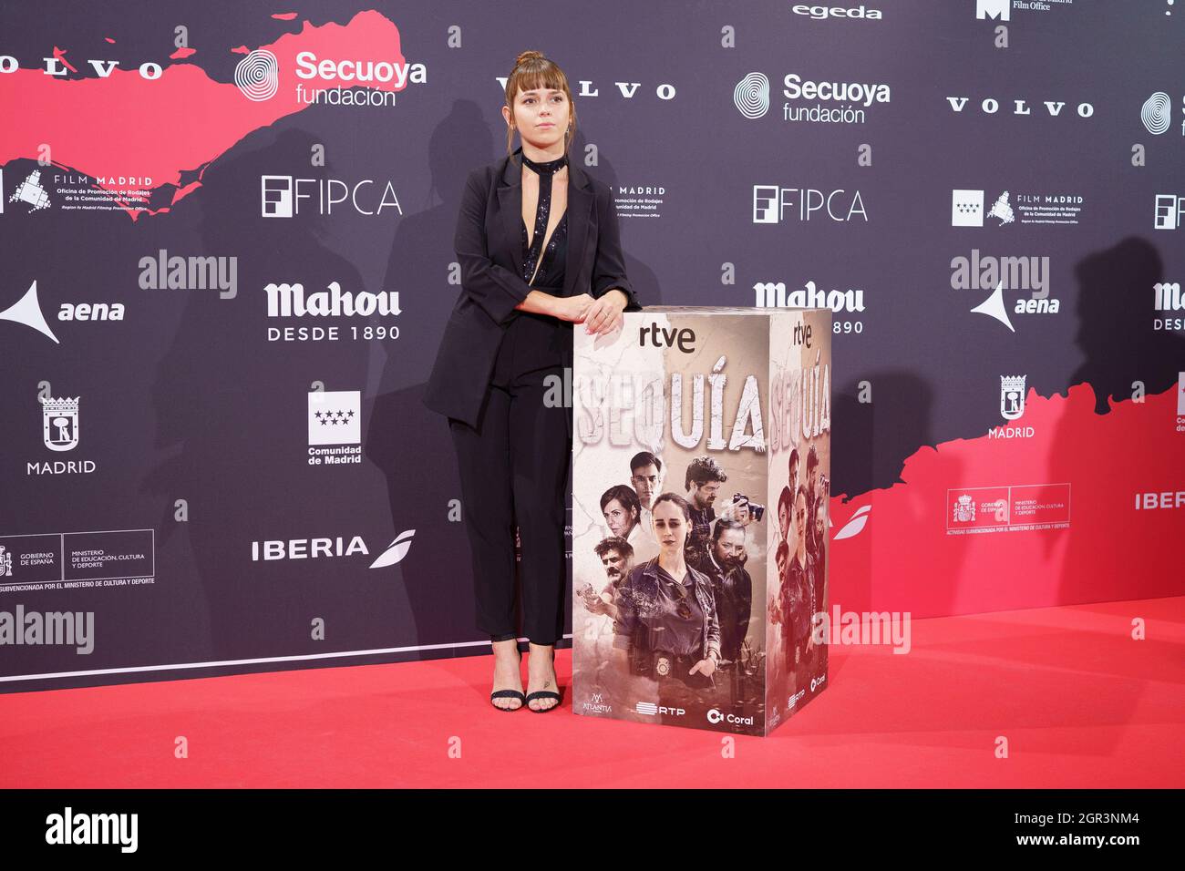 Ana Jara attends the photocall for the premiere TV series, ‘Sequía ...
