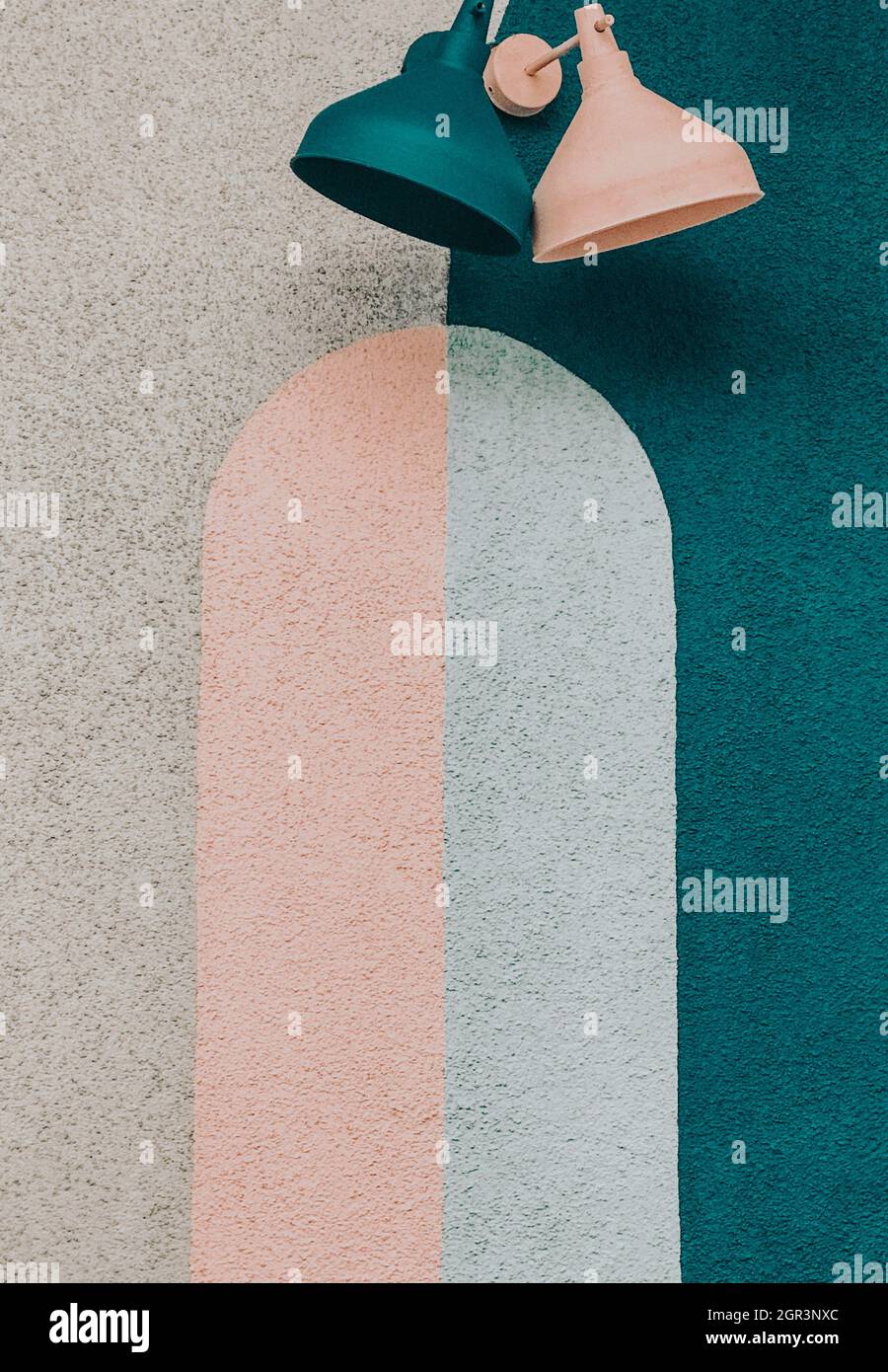 Colorful concrete wall hi-res stock photography and images - Alamy