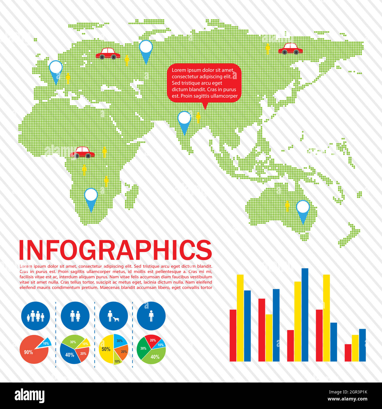 A graphical interface of a map Stock Vector Image & Art - Alamy
