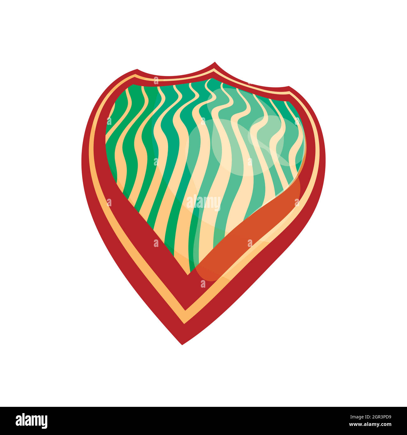 Metallic green frame hi-res stock photography and images - Alamy