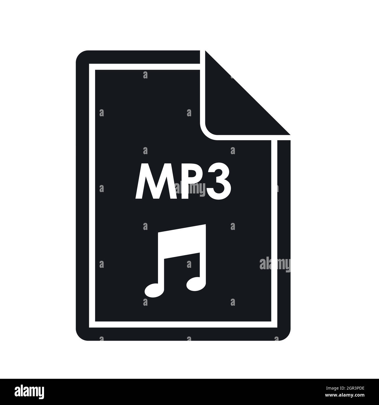 Mp3 icon Stock Vector Images - Alamy