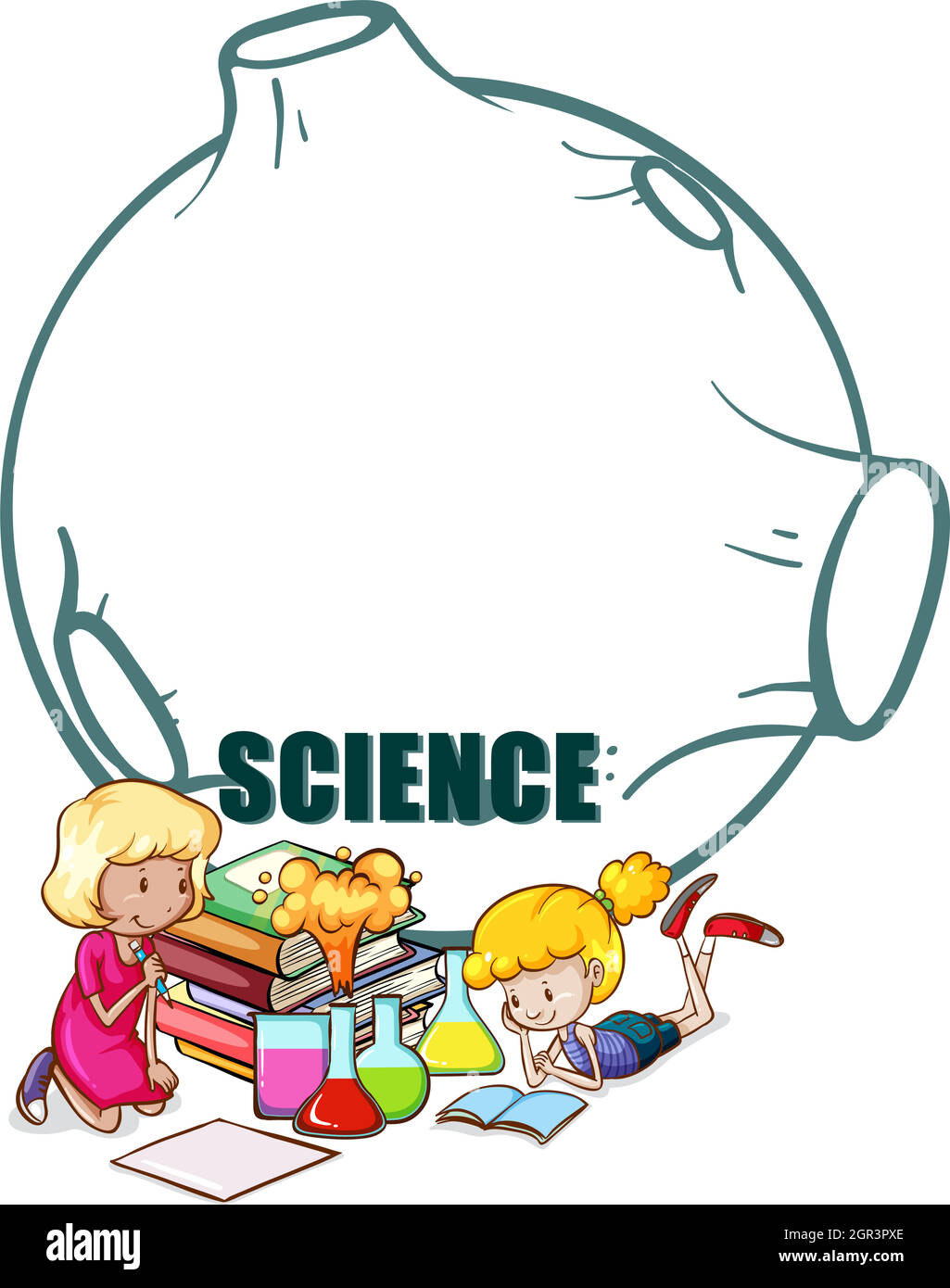 Science equipment clipart Cut Out Stock Images & Pictures - Alamy