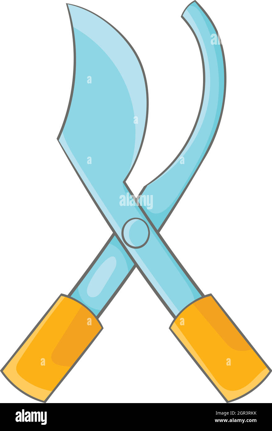 Bush in garden cut Cut Out Stock Images & Pictures - Alamy