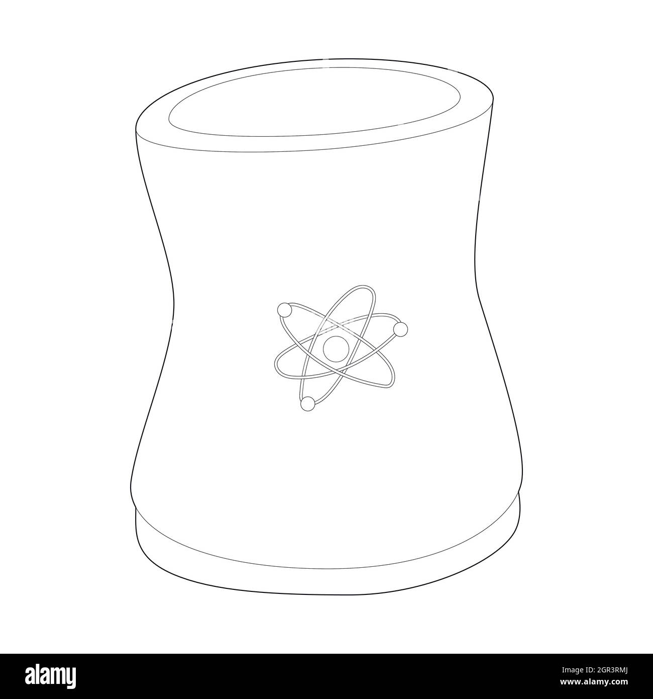 Oil storage icon outline Cut Out Stock Images & Pictures - Alamy