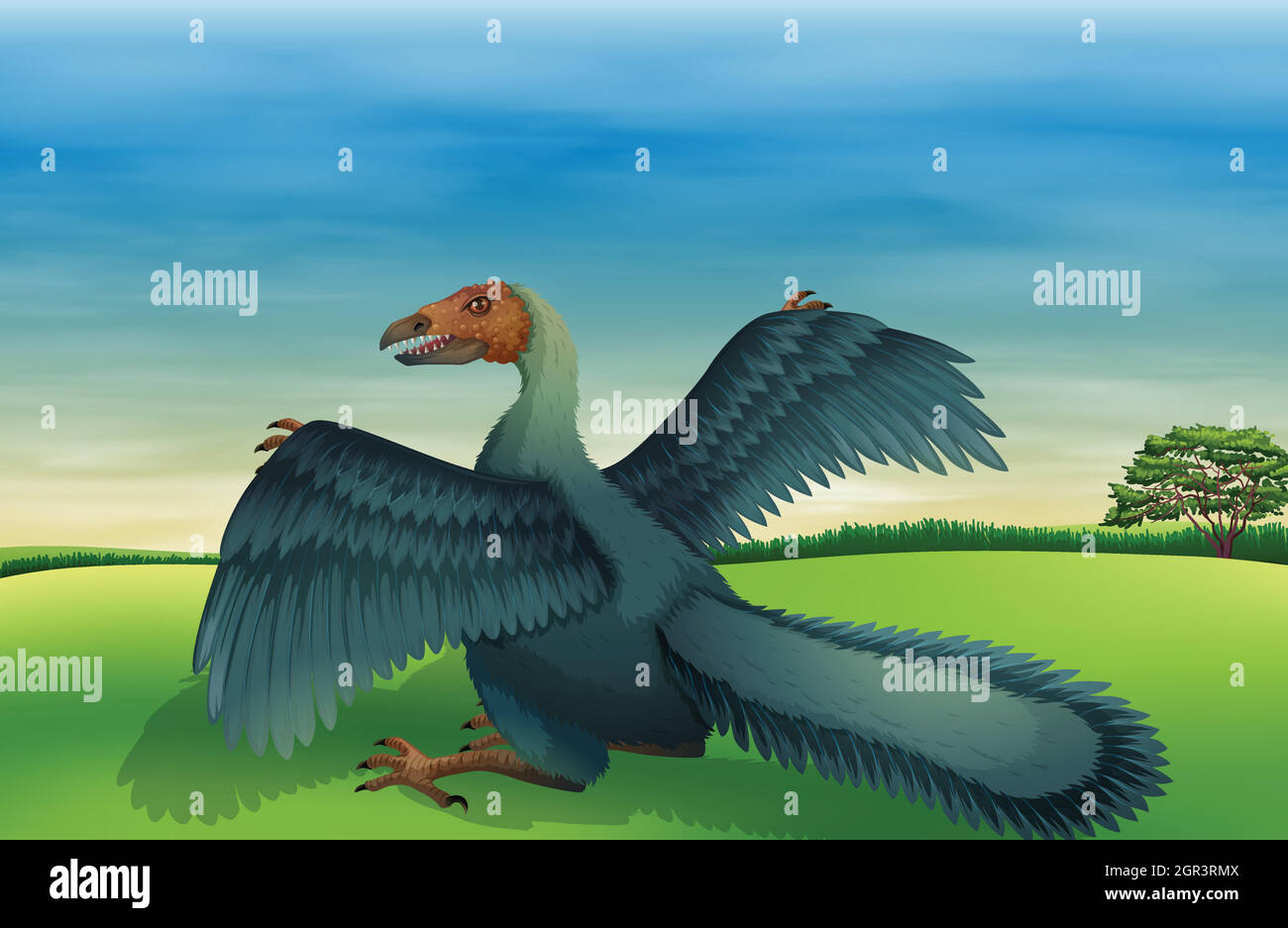 Big bird Stock Vector Images - Alamy