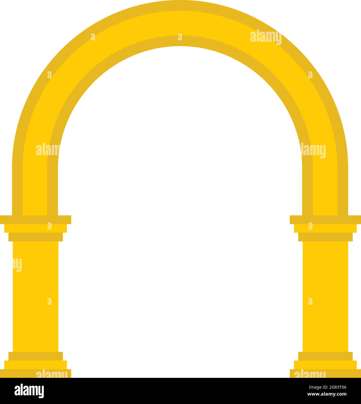 Classic door arch in Stock Vector Images - Alamy