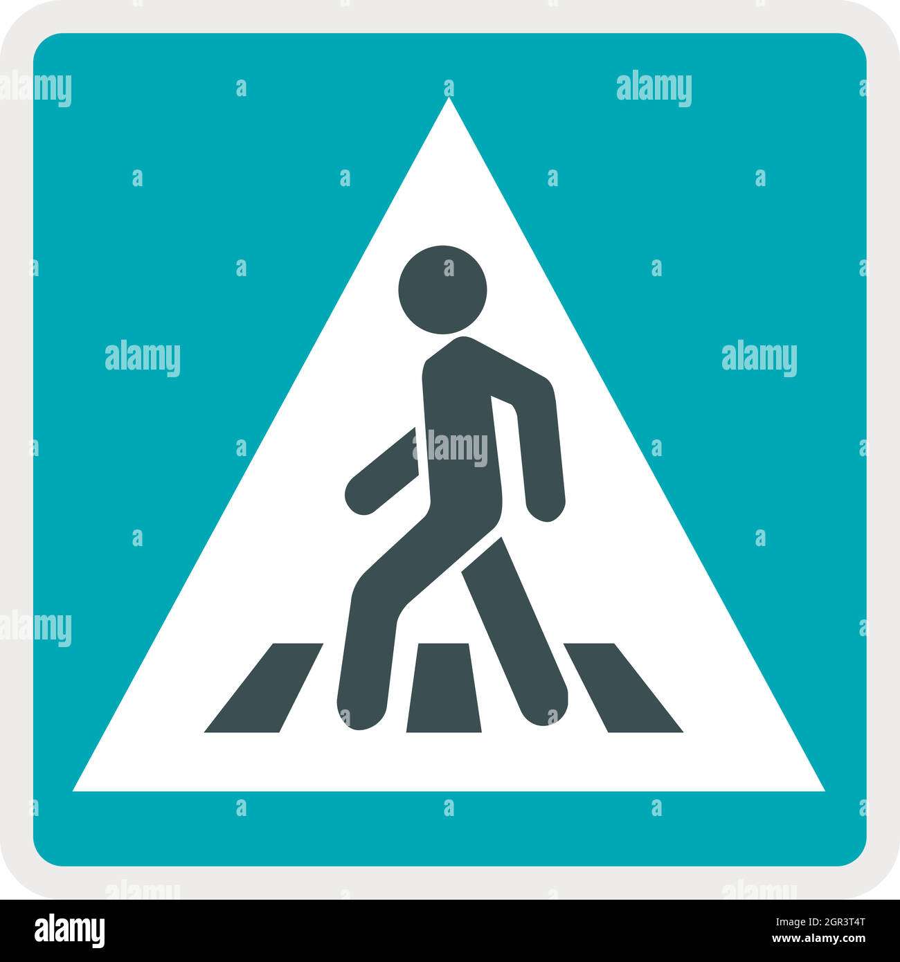 Walking pedestrian symbol Stock Vector Images - Alamy