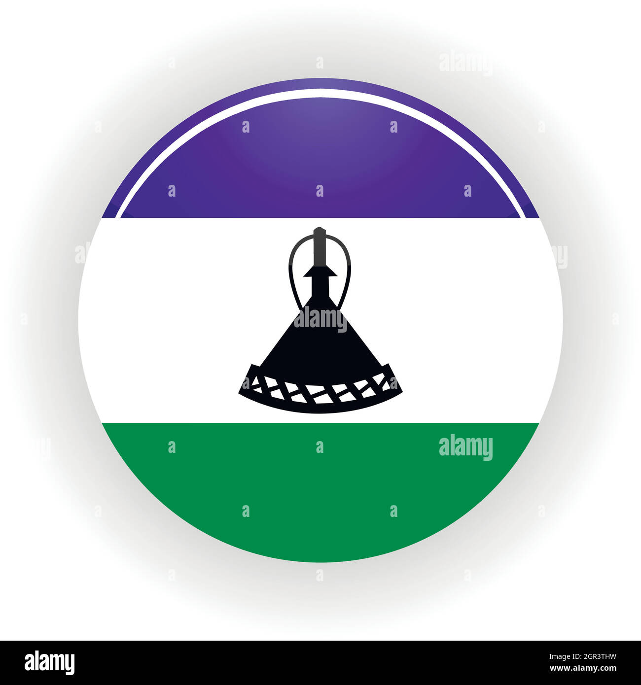 Official lesotho emblem Stock Vector Images - Alamy