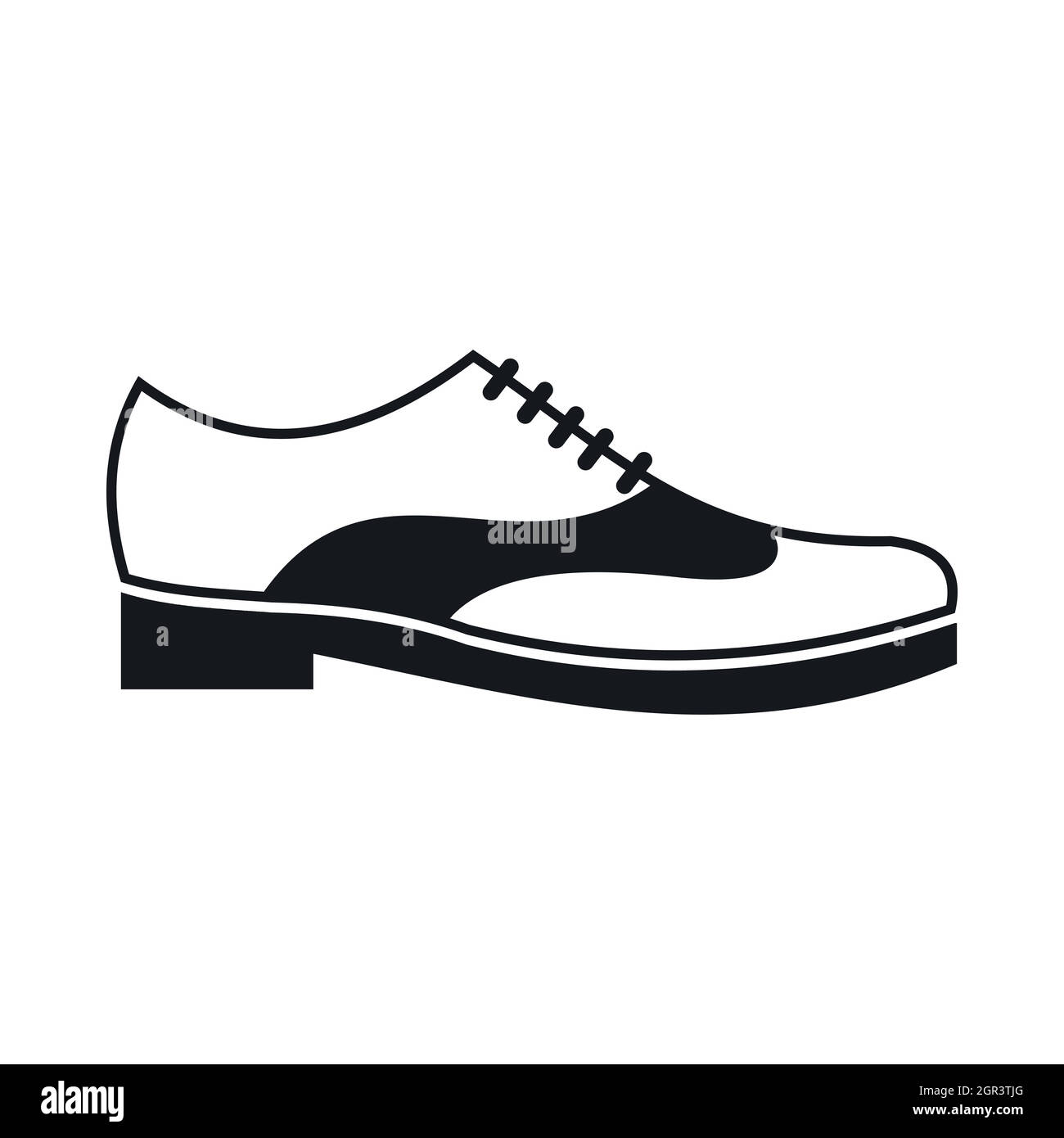 Leather shoe mens Stock Vector Images - Alamy