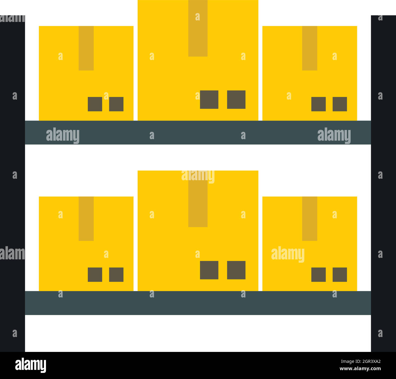Storage of goods icon, flat style Stock Vector Image & Art - Alamy