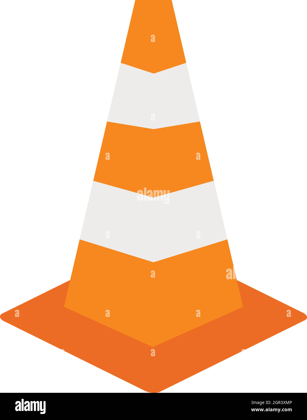 Road cone vector Stock Vector Images - Alamy