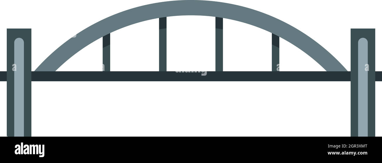 Brick arched bridge Stock Vector Images - Alamy