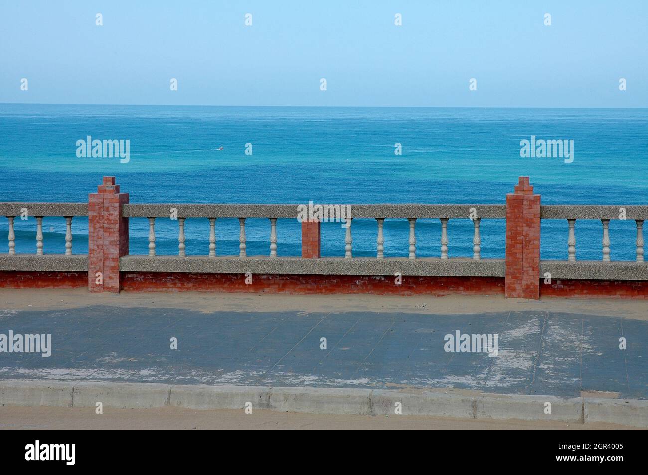 The blue lagoon of Moulay Bousselham in Morocco Stock Photo - Alamy