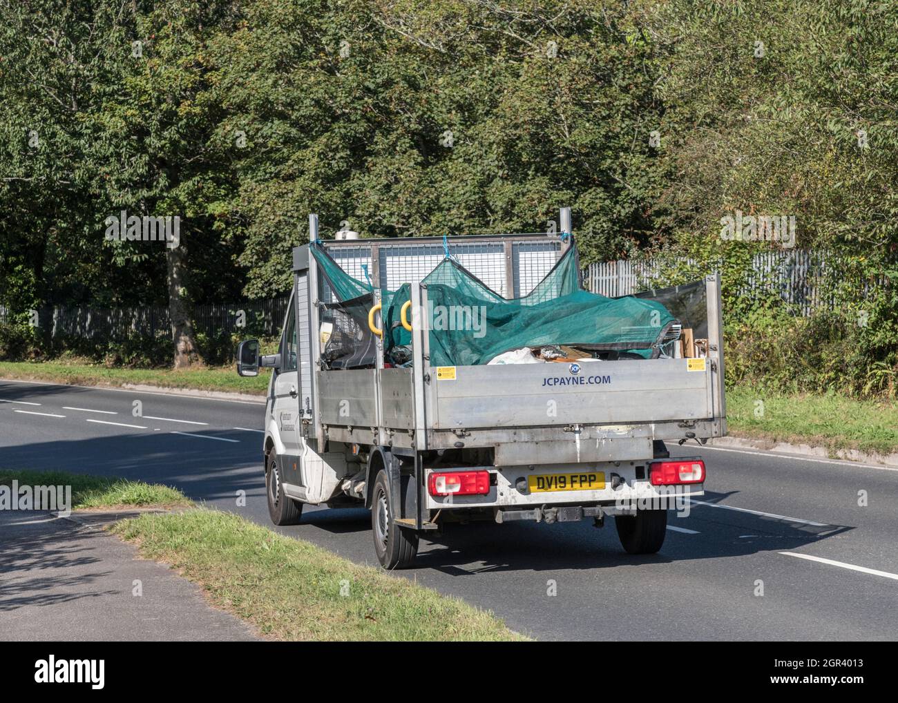 Truck going downhill on country road hi-res stock photography and ...