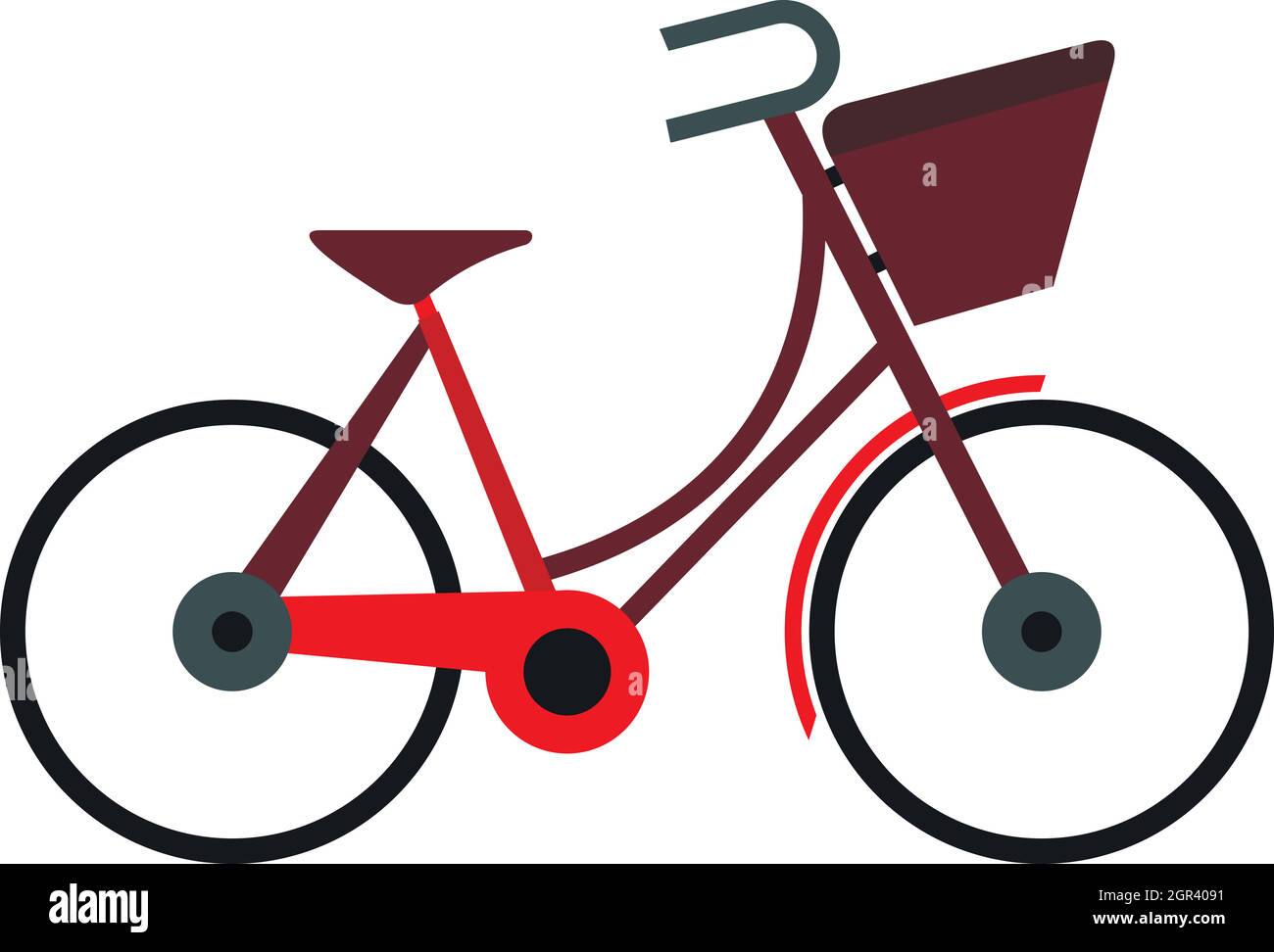 Bag front Stock Vector Images - Alamy